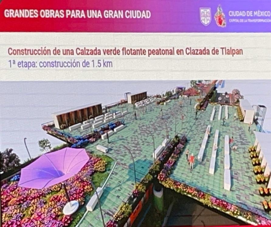 Lanzan licitación para construir la Calzada Flotante - Capital CDMX